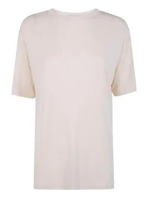 Studio Nicholson Rond Short Sleeve T-shirt - Beige