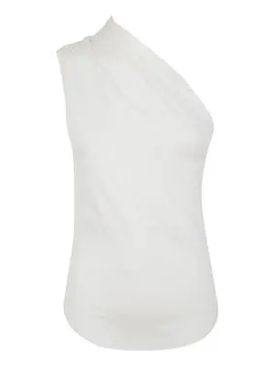 THOM KROM Asymmetrical Top - White