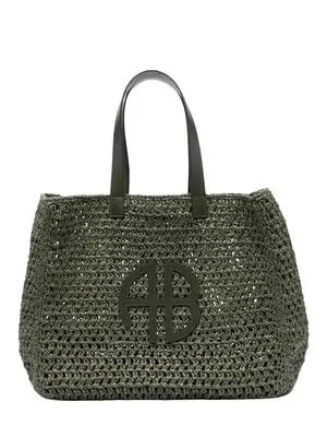 ANINE BING Large 'rio' Tote Bag - Green