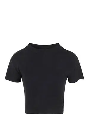 THOM KROM Crop T-shirt - Black