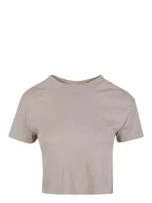 THOM KROM Crop T-shirt - Gray