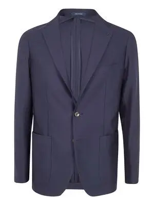 Tagliatore Montecarlo Jacket - Blue