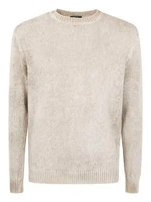 AVANT TOI Hand-Painted Brushed Linen Pullover