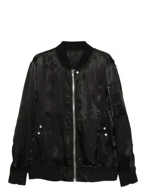 Rick Owens Classic Flight Padded Jacket - Black