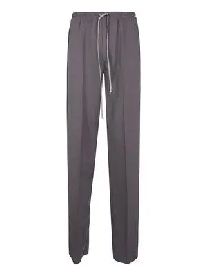 Rick Owens DIETRICH DRAWSTRING Trousers Gray
