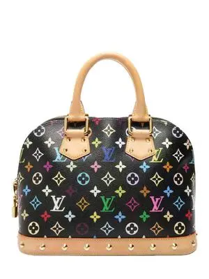 LOUIS VUITTON 2014 Alma Pm Handbag - Black
