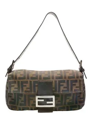 Fendi Zucca Mamma Shoulder Bag - Brown