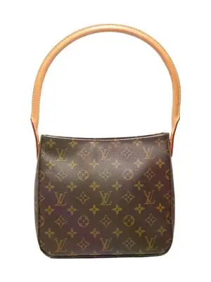 LOUIS VUITTON 2002 Looping Mm Shoulder Bag - Brown
