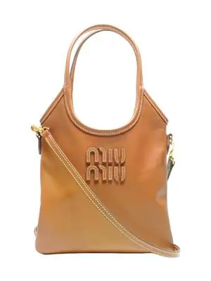 Miu Miu Ivy Tote Bag - Brown