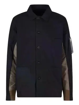 Sacai Buttoned Jacket - Black