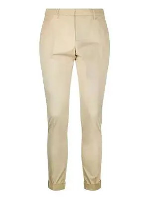 DONDUP Cuffed-hem Trousers - Neutrals