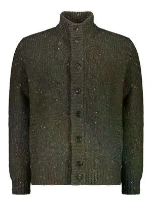 Fedeli Buttoned Cardigan - Green