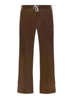 Munthe Drawstring Track Pants - Brown