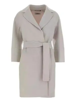 Max Mara Arona Wool Coat - Neutrals