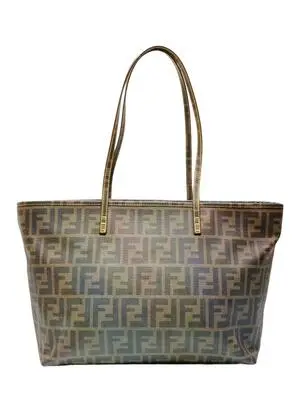 Fendi Zucchino Tote Bag - Brown