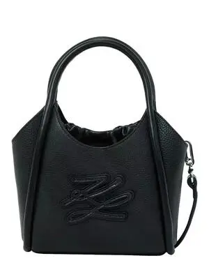 Karl Lagerfeld Mini K/autograph Tote Bag - Black