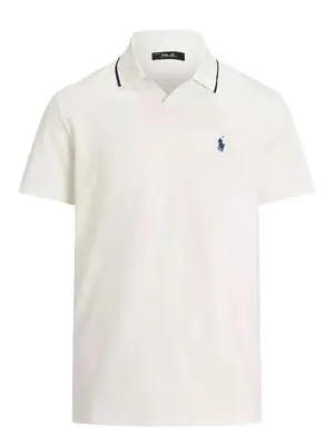 Rlx Ralph Lauren V-neck Embroidered T-shirt - White