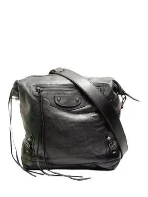 Balenciaga 2000-2015 The Day Shoulder Bag - Black