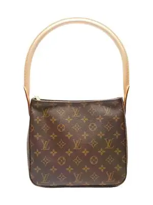 LOUIS VUITTON 2001 Mm Looping Shoulder Bag - Brown