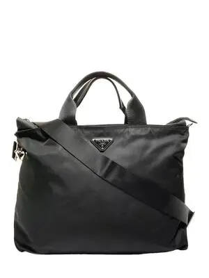 Prada 2010s Two-way Tote Bag - Black