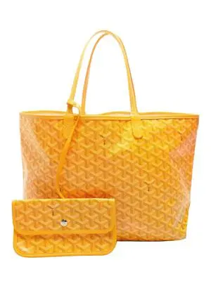 Goyard 2000-2020s Pm Saint Louis Printed Tote Bag - Yellow