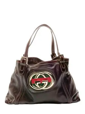 Gucci Britt Tote Bag - Brown