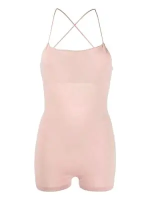 Red Valentino Spaghetti-strap Bodysuit - Neutrals