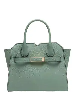 VALEXTRA Leather Mini Bag - Green