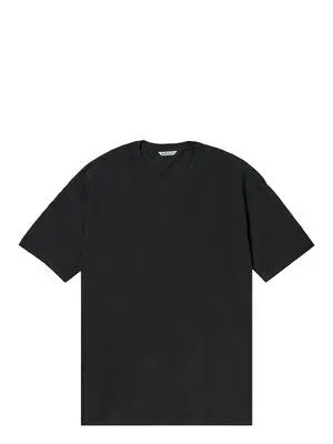 Auralee Seamless Crewneck Tee - Black