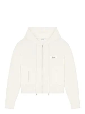 Givenchy Zip Up Cardigan Cream