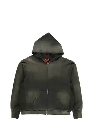 XHIBITION Souvenir Thermal Lined Zip Hoodie - Black