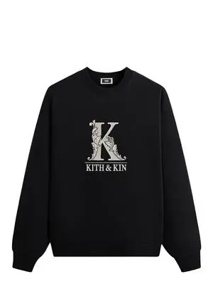 Kith Filigree Nelson Crewneck - Black