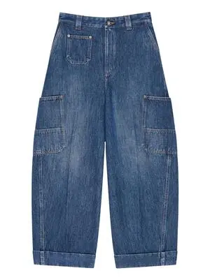Givenchy Alternative Fit Utility Denim Pants - Blue