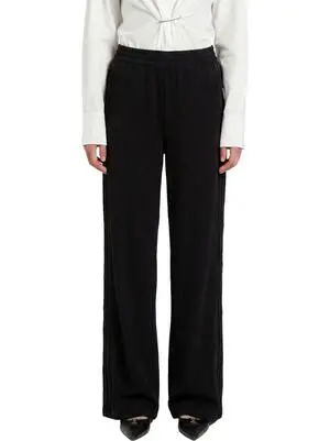 TWINSET Wide Leg Palazzo Trousers - Black