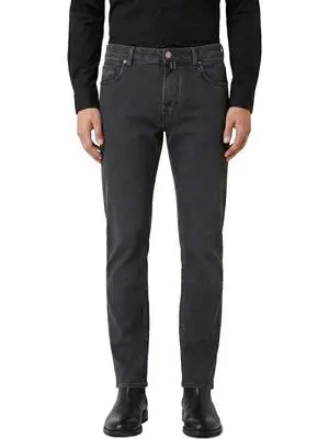 Jacob Cohen Skinny Fit Stretch Denim Jeans - Grey