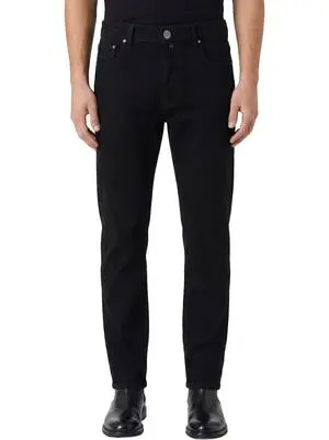 Jacob Cohen Jacob Cohen Straight Stretch Denim Jeans Black