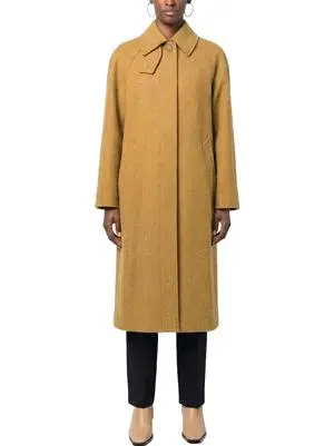 A.p.c. Virgin Wool Pocket Coat - Beige