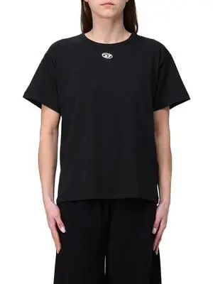 DIESEL® Embroidered Logo T-shirt - Black