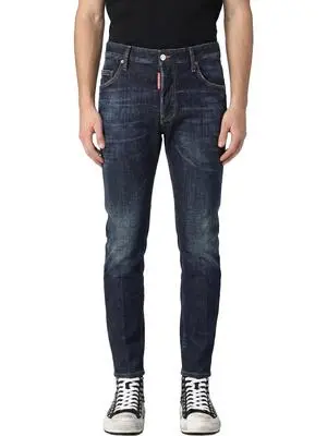 Dsquared2 Skater Skinny Fit Stretch Denim Jeans - Blue