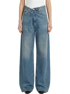 DARKPARK Wide Leg Jeans - Blue