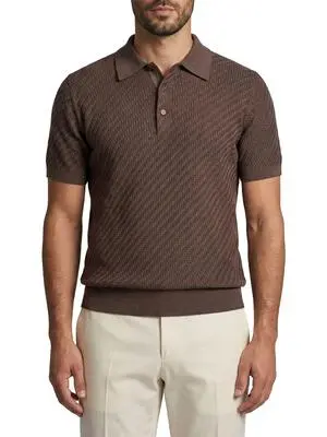 Brioni Polo Shirt - Brown