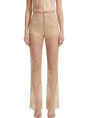 GIUSEPPE DI MORABITO Giuseppe Di Morabito Lace Slim Fit Trousers