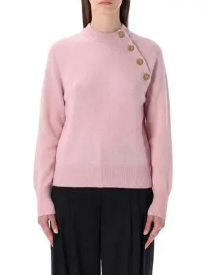 Balmain Button Detailed Sweater - Pink