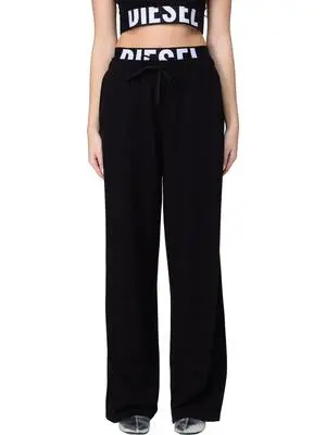 DIESEL Wide Leg Trousers - White