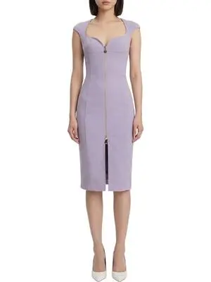 Elisabetta Franchi Elisabetta Franchi Midi Dress Violet