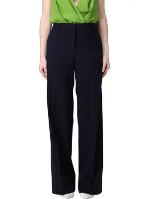PT TORINO Wide Leg Trousers - Blue