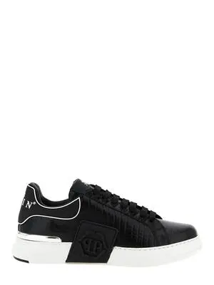 Philipp Plein Low Top Sneakers - Black