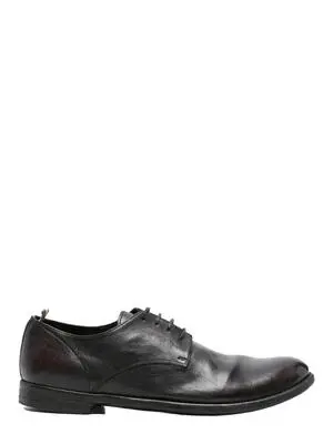 Officine Creative Smooth Calf Leather Oxford Shoes - Black