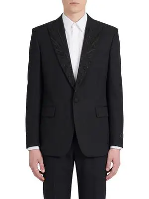 Balmain Embellished Blazer - Black