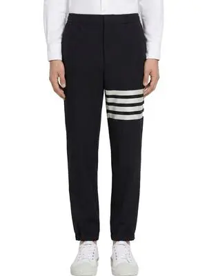 Thom Browne Striped Tailored Trousers - Blue